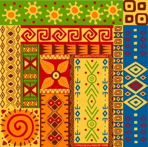Ethnic patterns Royalty Free Vector Image - VectorStock