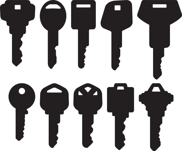 Keys Key Outline Vector Images (over 83,000)