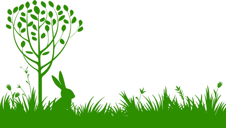 Easter grass Royalty Free Vector Image - VectorStock