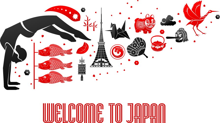 Japanese Greetings & Symbols Royalty Free Vector Image