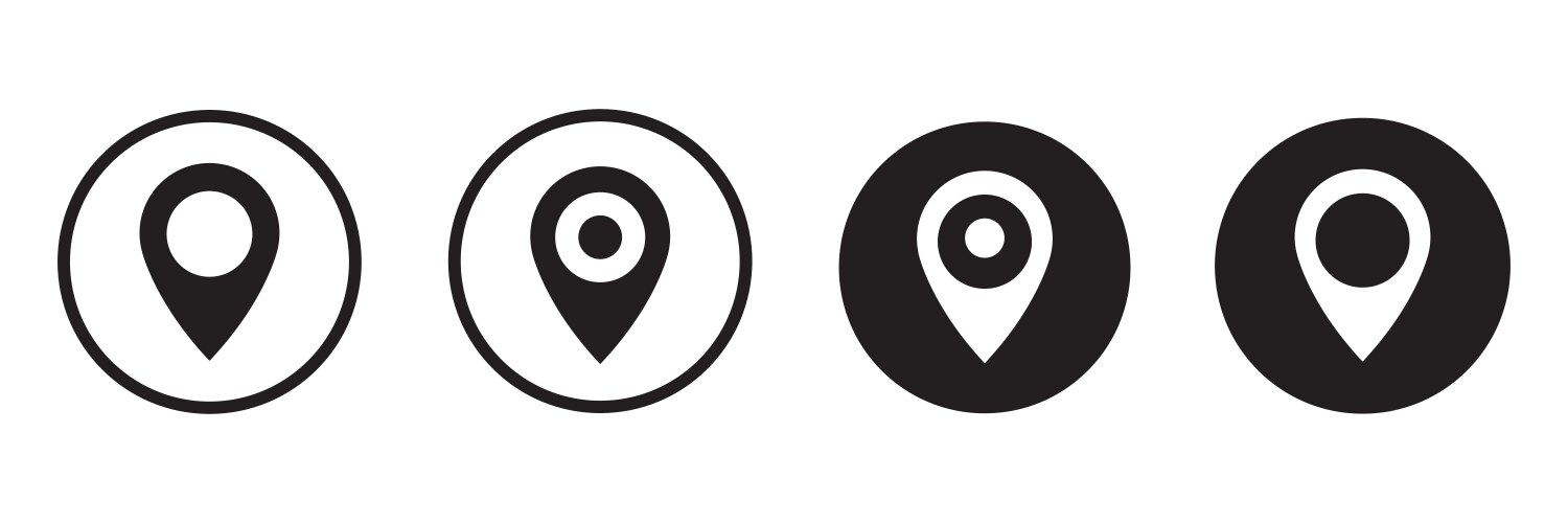 Transparent Map Pin Icons Vector Images (over 8,300)