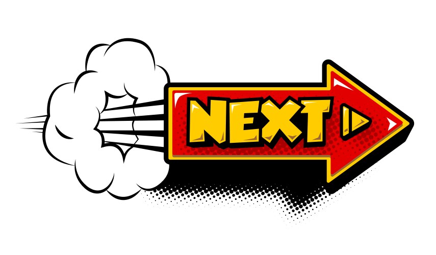 Arrow marquee light board sign retro frame arrows Vector Image