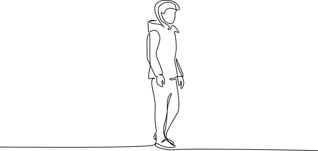 Boy Walking Drawing Vector Images (over 3,500)