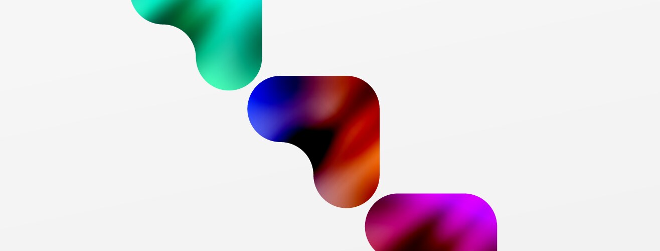 Metal colorful plates background Royalty Free Vector Image