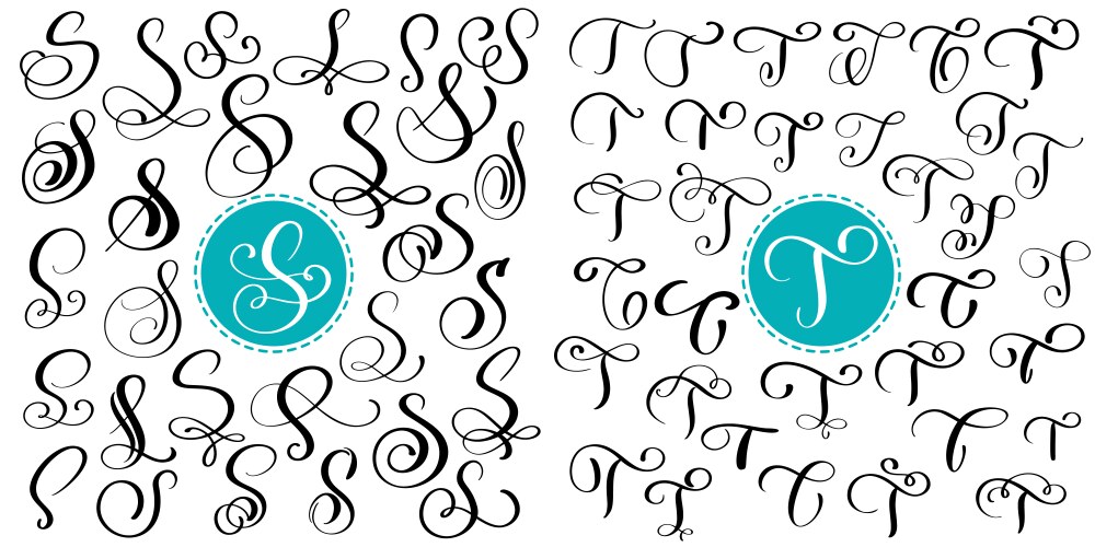 Cursive S Vector Images (over 120)