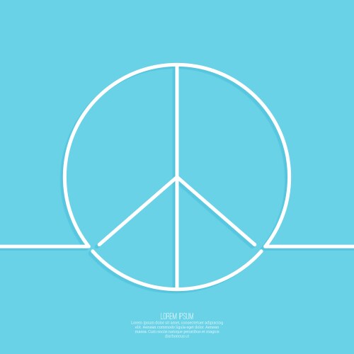 Peace Sign Circle Vector Images (over 9,000)