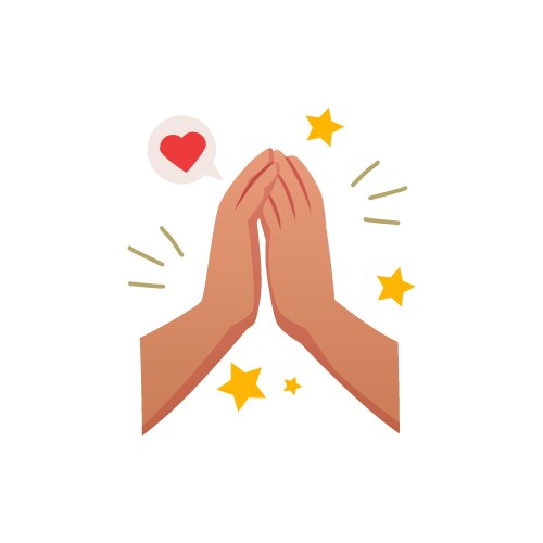 Clapping Hands - Applause & Celebration Vector Image
