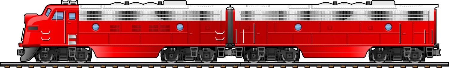 Diesel Locomotive Vector Images (over 1,400)