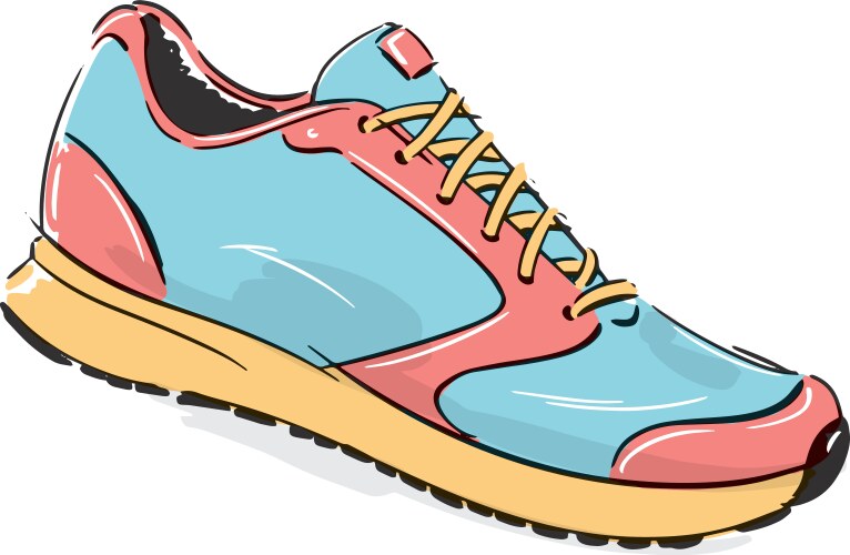 Running Shoe Vector Images (over 20,000)