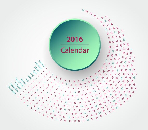Calendar 2025 and 2026 templates start Royalty Free Vector
