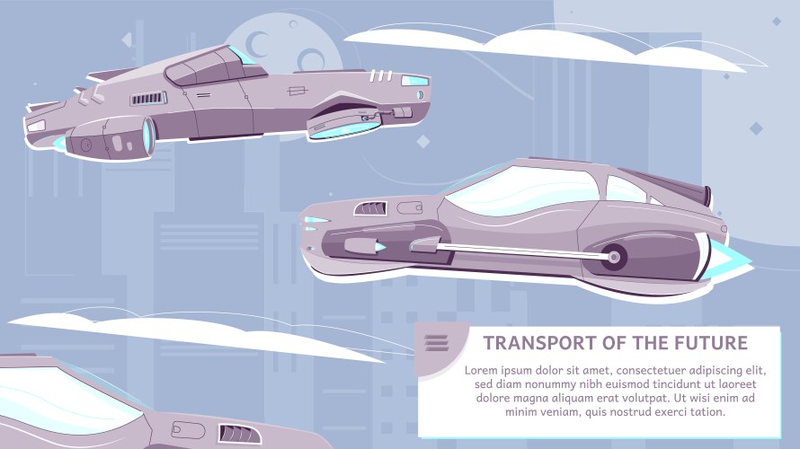 Hyperloop future public transport Royalty Free Vector Image