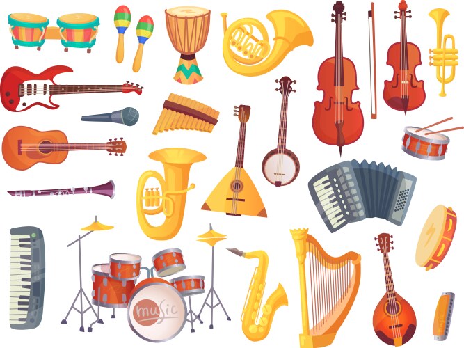 Violin Cartoon Vector Images (over 5,100)