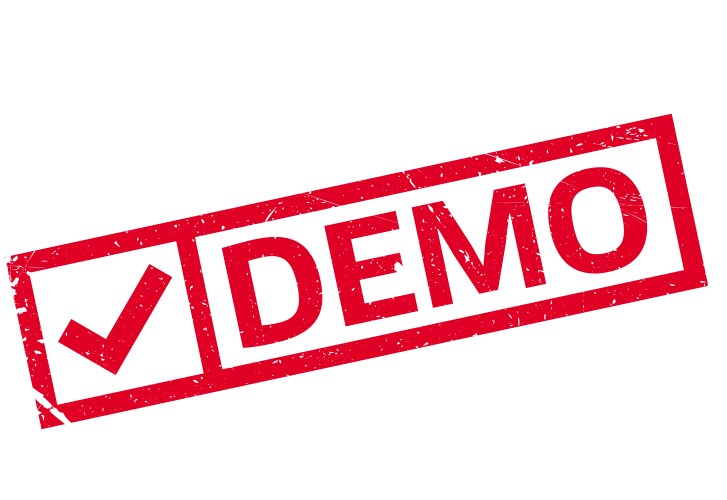 Demo Rubber Stamp Vector Images (over 1,100)