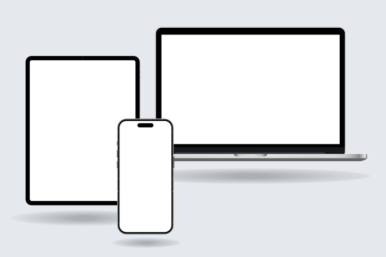 Mockup Outline Imac Vector Images (38)