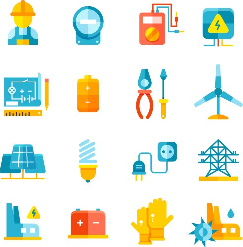 Power tools electric construction equipment Vector Image