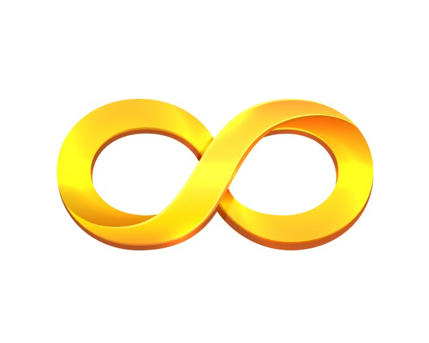 Infinity symbol Royalty Free Vector Image - VectorStock