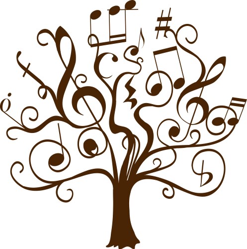 Music Notes Trees Vector Images (over 1,100)