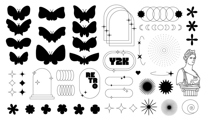 Aesthetic Shapes Vector Images (over 33,000)