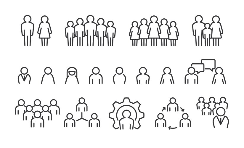People Simple Icons Vector Images (over 150,000)