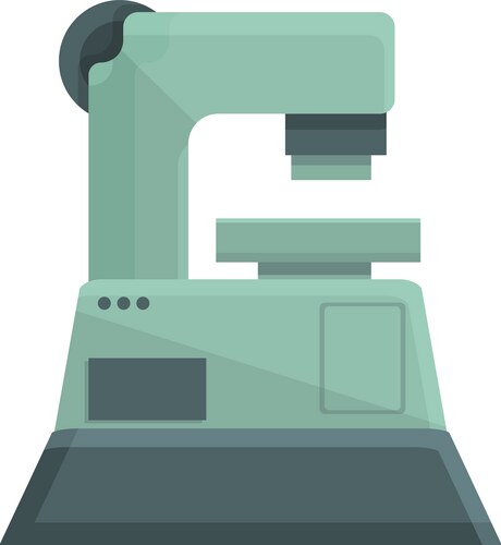 Cnc mill icon cartoon machine equipment Royalty Free Vector