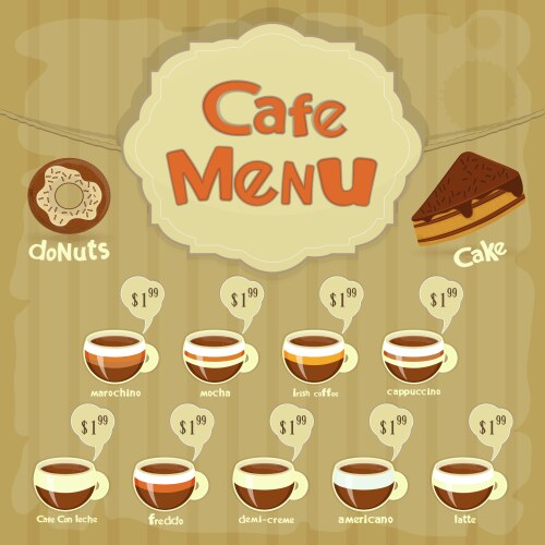 Coffee Menu Vector Images (over 92,000)