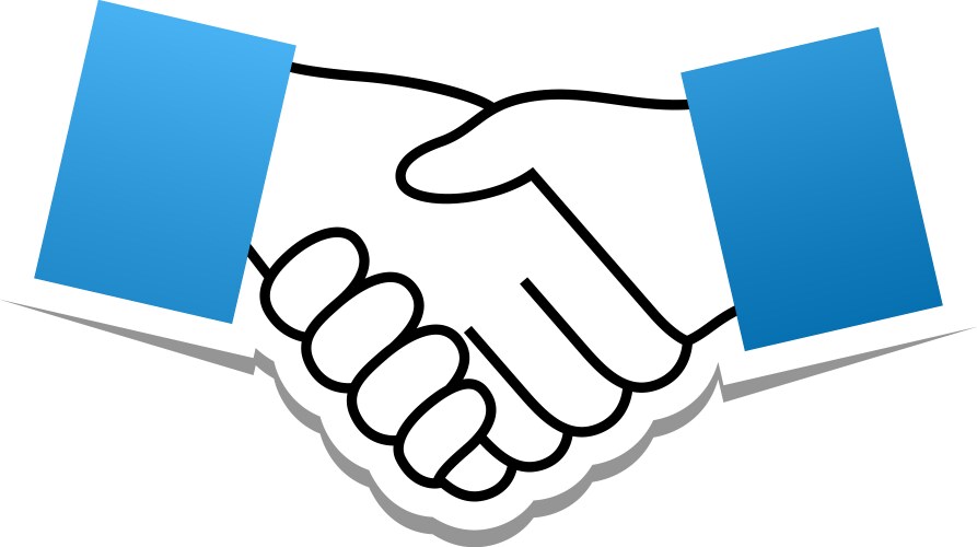 Free Handshake Vector Images (over 2,800)