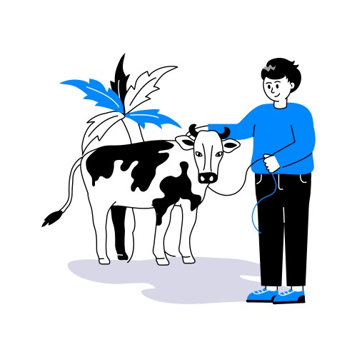 Cow Man Vector Images (over 5,100)