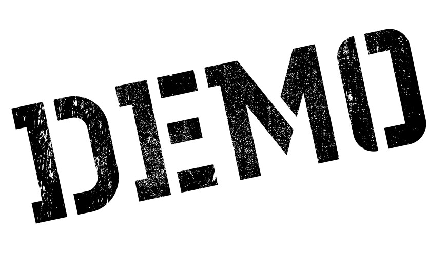 Demo Rubber Stamp Vector Images (over 1,100)