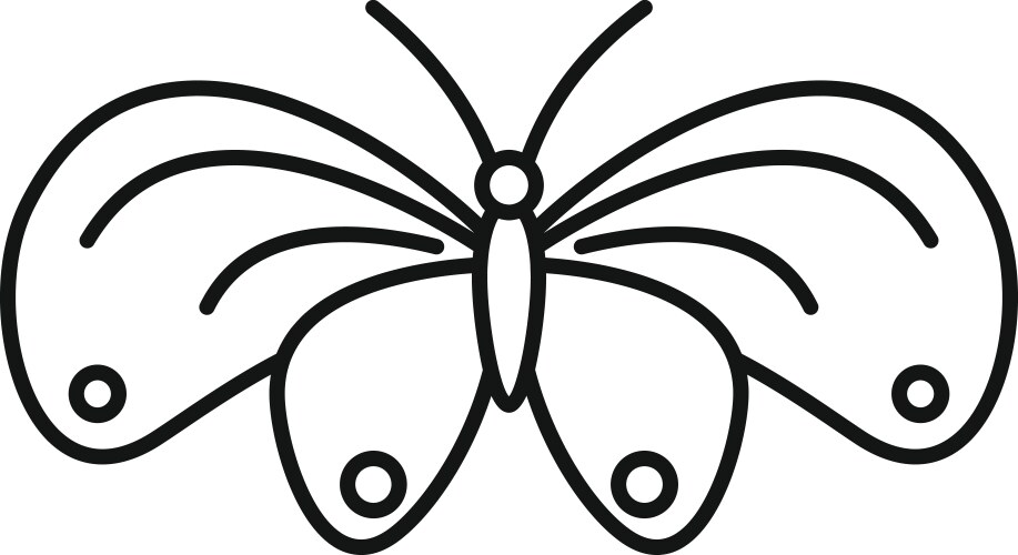 Butterfly Outline Vector Images (over 24,000)