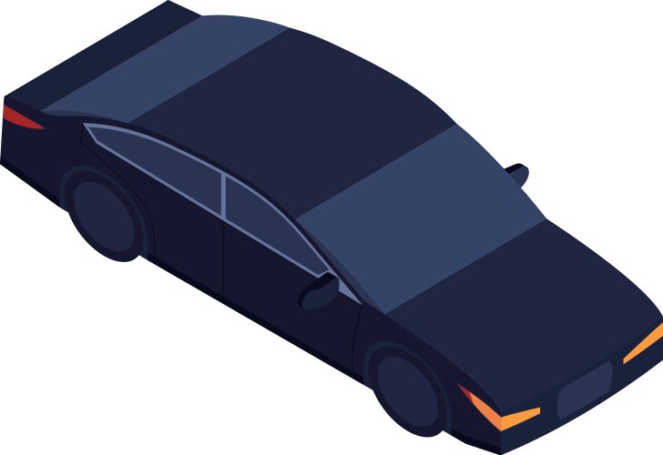 Isometric car Royalty Free Vector Image - VectorStock