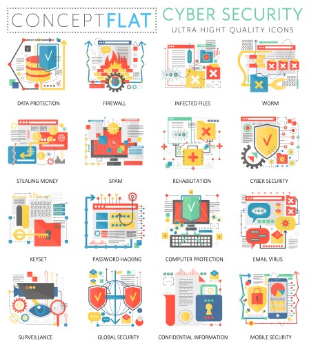 Cyber Security Infographics Vector Images (over 5,800)