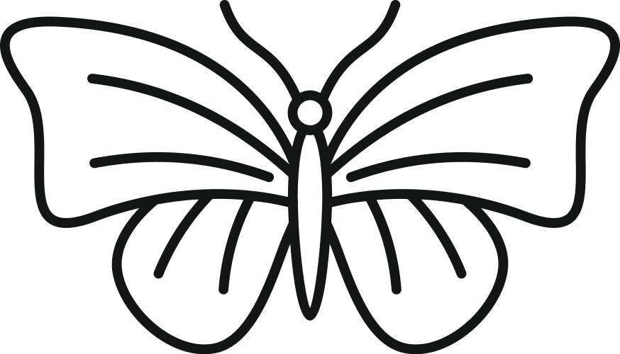 Butterfly Outline Vector Images (over 24,000)