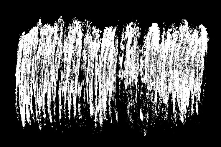 Black crayon scribble textured background Vector Image