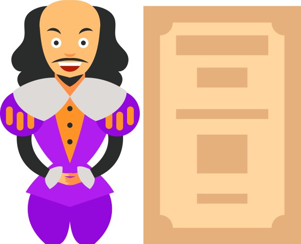 William Shakespeare Vector Images (86)