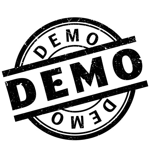 Demo Rubber Stamp Vector Images (over 1,100)