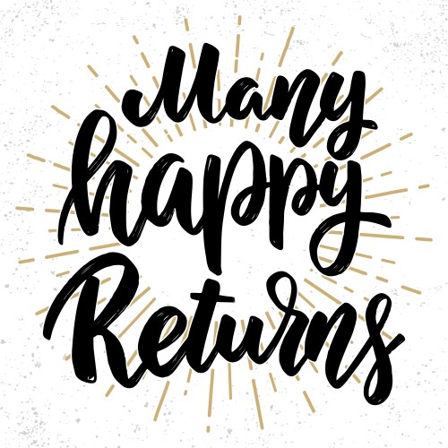 You are my dream lettering phrase for postcard Vector Image