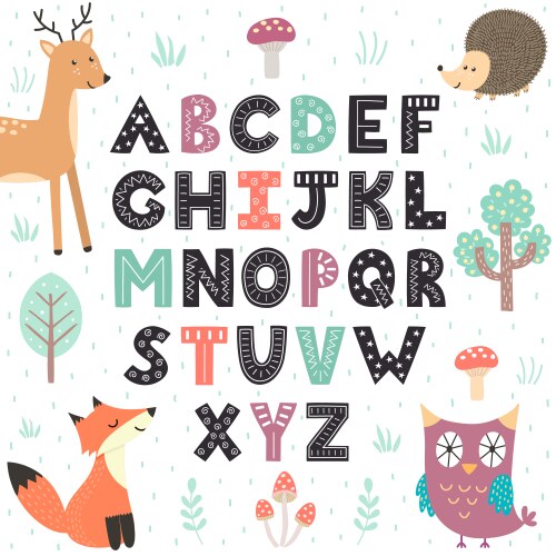 Animal Alphabet Vector Images (over 32,000)
