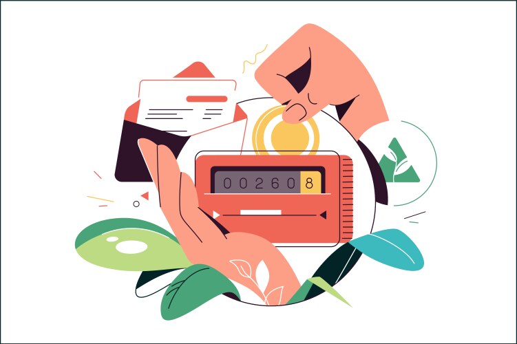 Financial service Royalty Free Vector Image - VectorStock