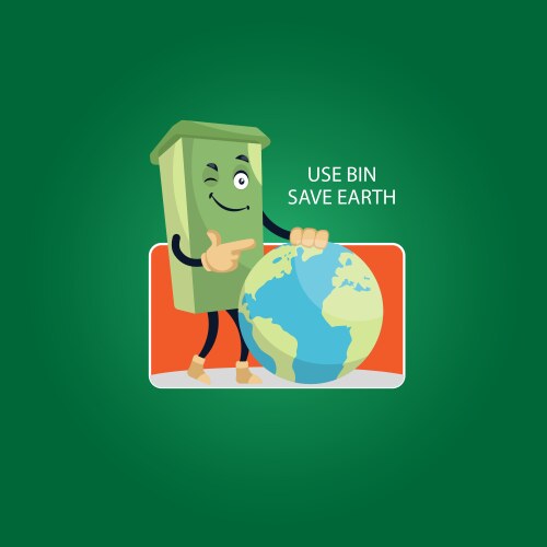 Dustbin logo Vector Images & Graphics for Commercial Use | VectorStock