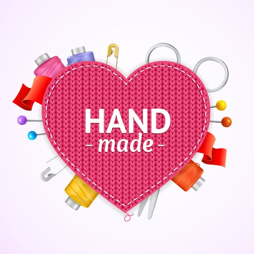Handmade Made Hand Vector Images (over 9,200)
