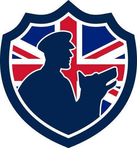 British flag frame Royalty Free Vector Image - VectorStock