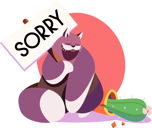 Sorry Cartoon Vector Images (over 3,100)