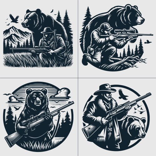 Hunting Vector Images (over 180,000)