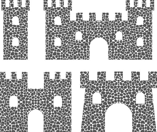 Castle logo Royalty Free Vector Image - VectorStock