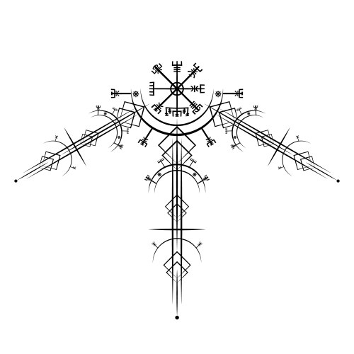 Vegvisir Vector Images & Graphics for Commercial Use | VectorStock