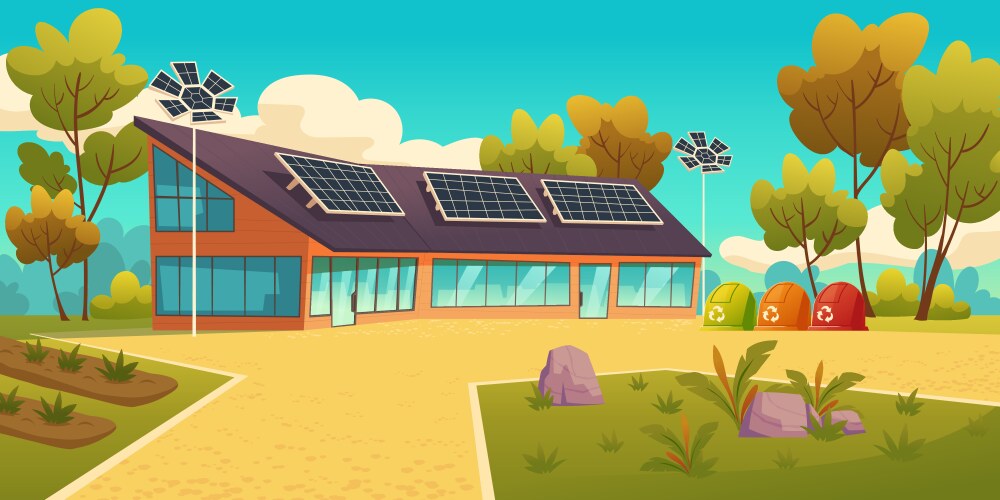 Solar Panels Cartoon Vector Images (over 3,500)