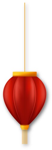 Chinese lunar new year lantern Royalty Free Vector Image