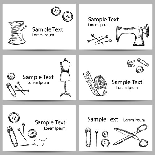 Sewing Business Card Vector Images (over 770)