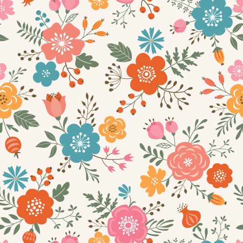 Flower Pattern Vector Images (over 830,000)