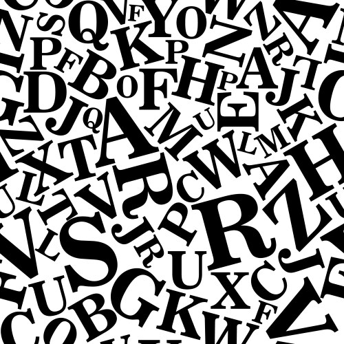 Alphabet Black and White Vector Images (over 1.1 million)
